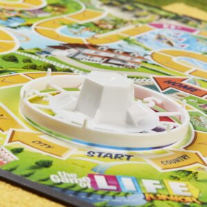 Hasbro Gaming The Game of Life Junior Board Game for Kids Ages 5 and Up,Game for 2-4 Players