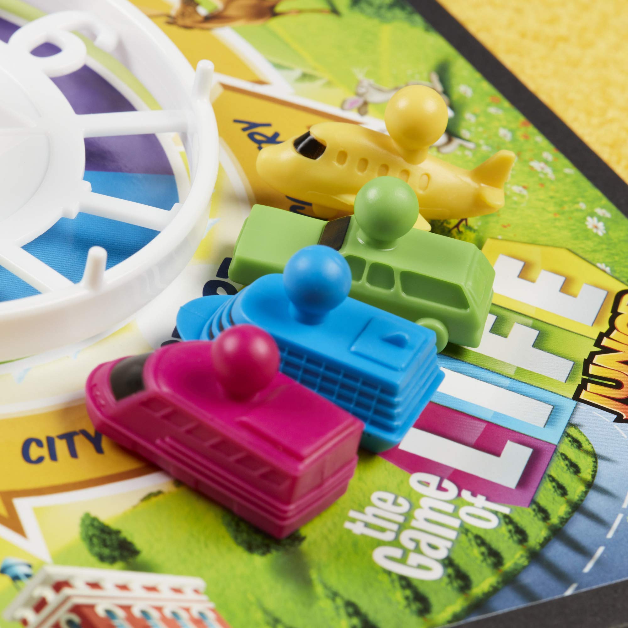 Hasbro Gaming The Game of Life Junior Board Game for Kids Ages 5 and Up,Game for 2-4 Players