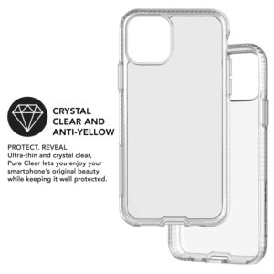 tech21 Pure Clear for Apple iPhone 11 Pro Phone Case - with 10ft Drop Protection, Transparent