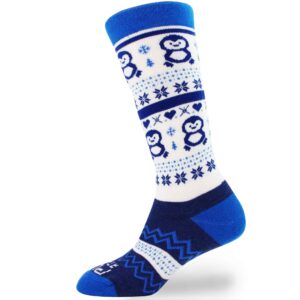 pure athlete ski socks youth, toddler, boys, girls - kids snowboard sock, warm wool winter (1 pair - aqua/blue, xs/s)