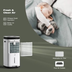 Waykar 5000 Sq. Ft Home Dehumidifier with Drain Hose for Basements, Large & Medium Sized Rooms, and Bathrooms with Intelligent Touch Control and 4 Air Outlets, 24 Hr Timer, and 1.19 Gallon Water Tank