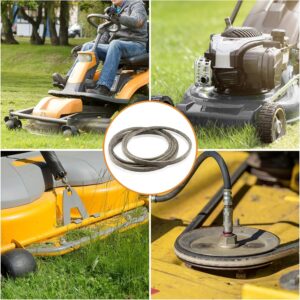 Lawn Mower Deck Belt 1/2"x114" Fits for Cub Cadet 01005375, 01005375P, M54-HN, M54-KH and M54-KW Tank with 54" Deck, for Toro 119-8819, TimeCutter SS4200, SS4235 and SS4260 with 42" Deck