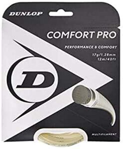 dunlop sports comfort pro tennis string, 17g, 40' set