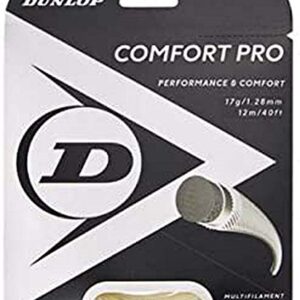 Dunlop Sports Comfort Pro Tennis String, 17G, 40' Set