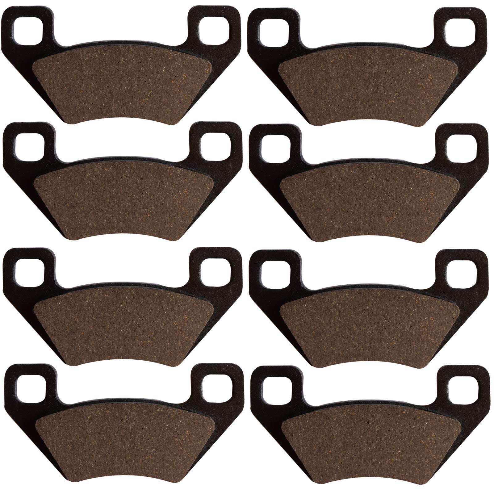 Motadin Front Rear Brake Pads compatible with Arctic Cat PROWLER 1000 XTZ 2010-2014 / HDX 700 2011-2014