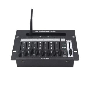 v-show dmx dj controller - 24ch battery& wireless controllers for battery wirless dmx uplight