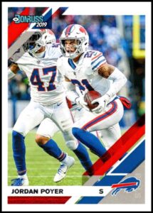 2019 donruss #38 jordan poyer nm-mt buffalo bills officially licensed nfl trading card