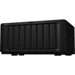 Synology DiskStation DS1819+ iSCSI NAS Server with Intel Atom 2.1GHz CPU, 16GB Memory, 32TB HDD Storage, DSM Operating System