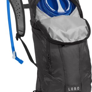 CamelBak Lobo Bike Hydration Backpack - Helmet Carry - Magnetic Tube Trap - 100oz - Black