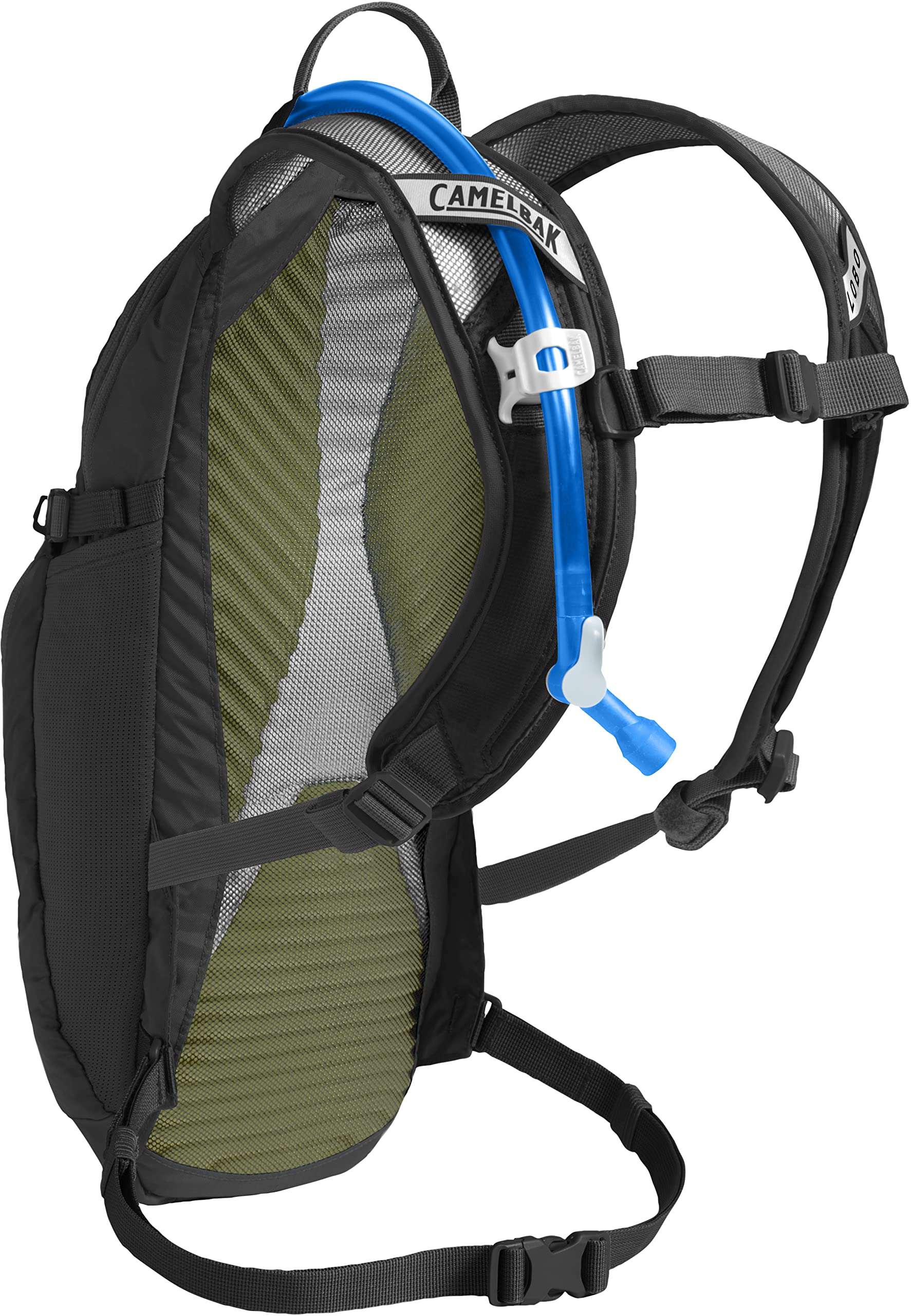 CamelBak Lobo Bike Hydration Backpack - Helmet Carry - Magnetic Tube Trap - 100oz - Black