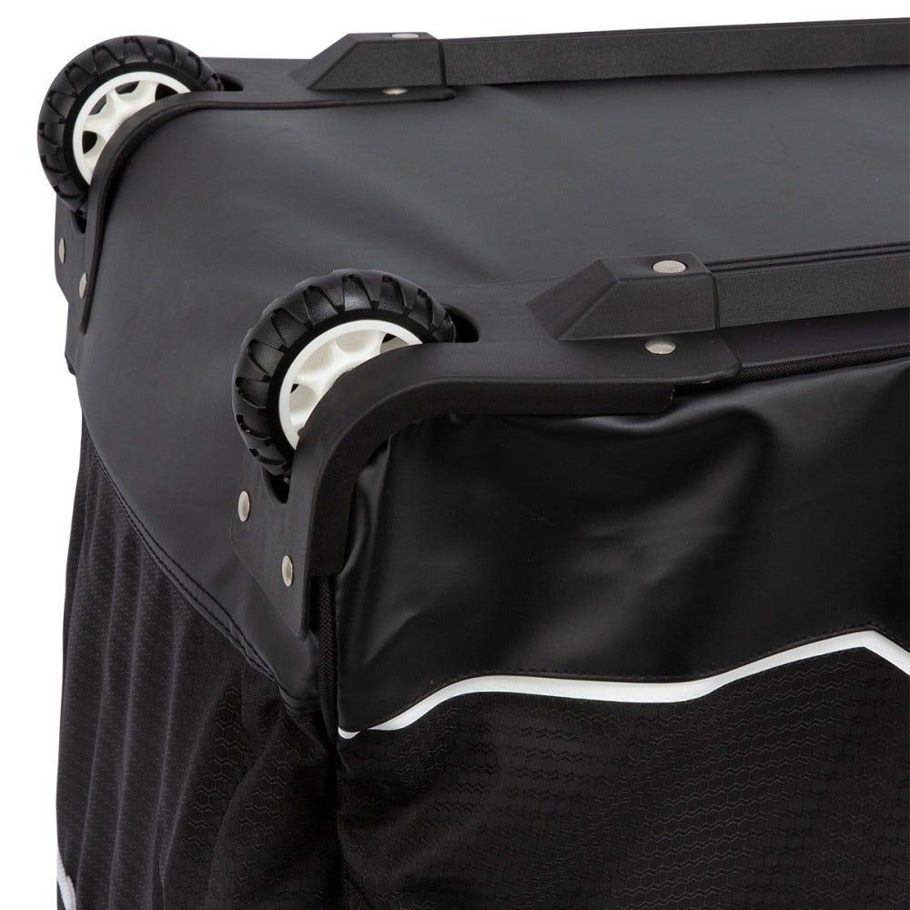 CCM Hockey 370 Wheeled Bag, Black (37" L x 19" H x 16.5" W)