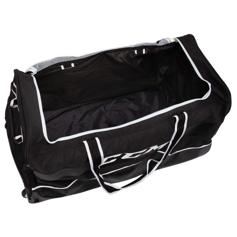 CCM Hockey 370 Wheeled Bag, Black (37" L x 19" H x 16.5" W)