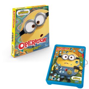 hasbro gaming operation game: minions: the rise of gru edition board game for kids ages 6 and up; classic operation gameplay; for 1 or more players