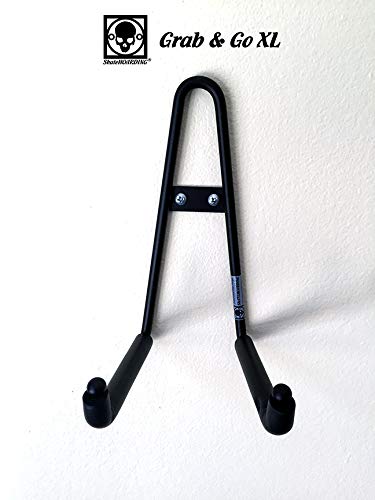 Grab & Go XL Horizontal Longboard Skateboard Wall Hanger Mount Rack