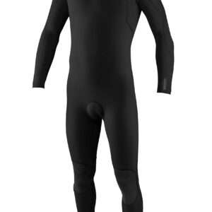 O'Neill Hyperfreak 3/2+ mm Chest Zip Full Wetsuit Black/Black XL (5'11"-6'1", 190-210 lbs)