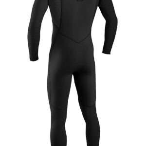 O'Neill Hyperfreak 3/2+ mm Chest Zip Full Wetsuit Black/Black XL (5'11"-6'1", 190-210 lbs)