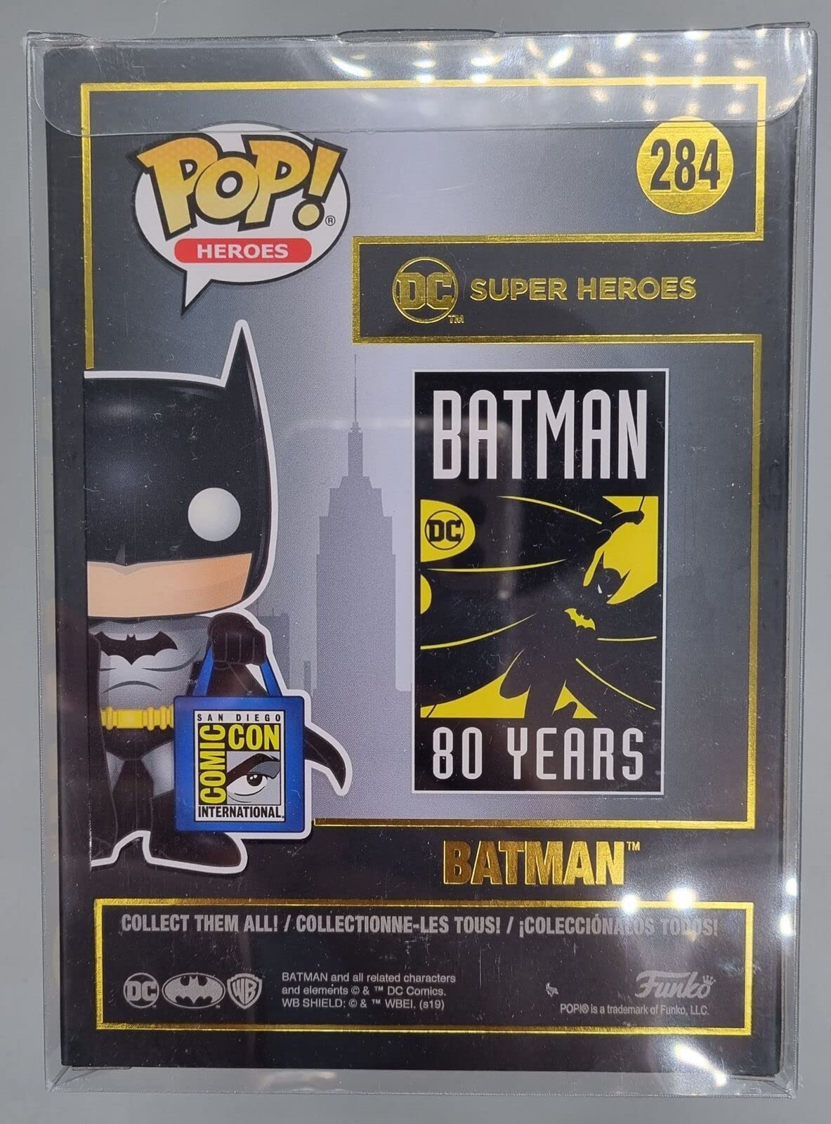 FunKos Pop Batman with SDCC Bag 2019 SDCC Shared Exclusive