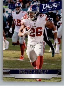 2019 panini prestige #1 saquon barkley new york giants football card