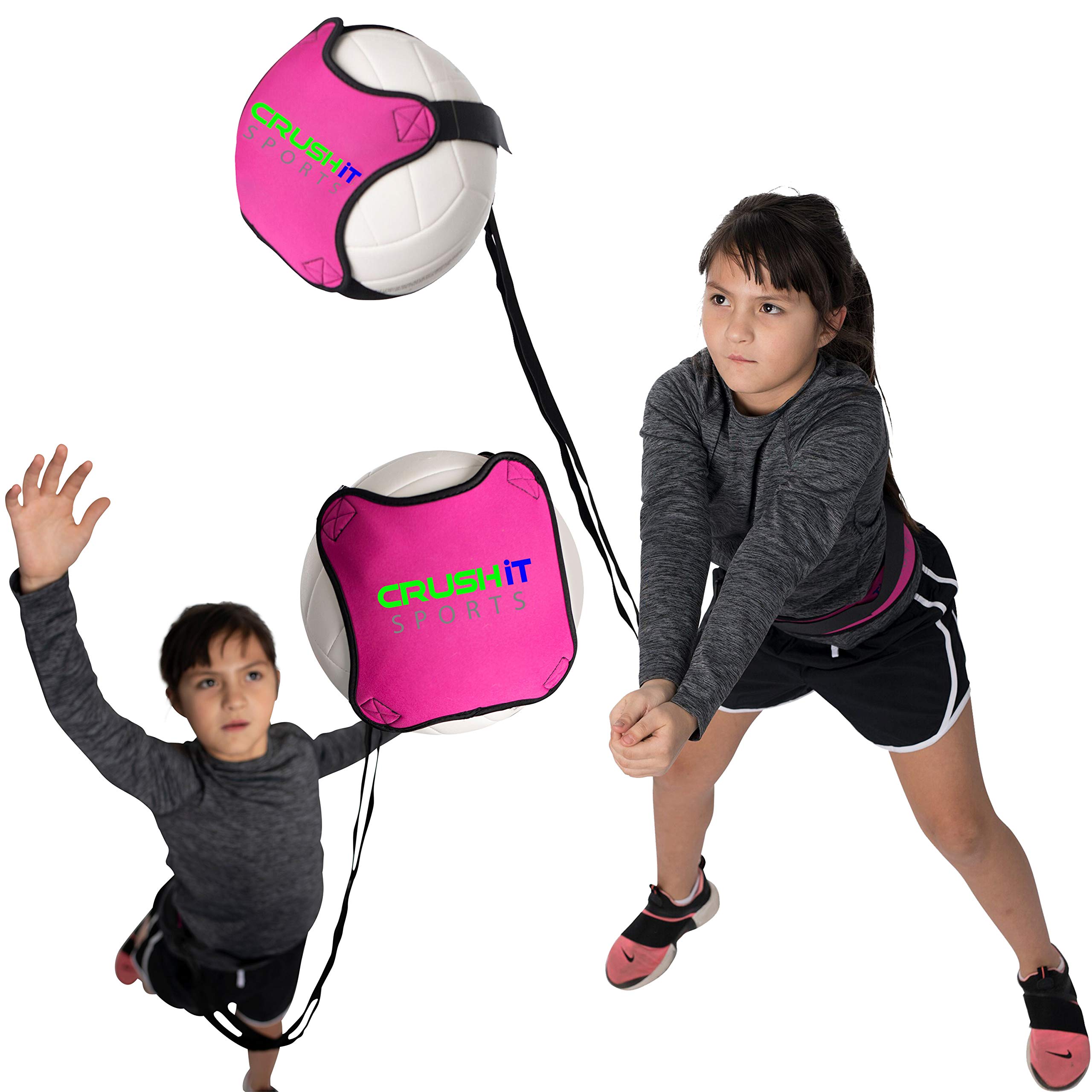 Crush It Sports Volleyball Training Aid (Pink)