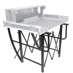 prox x-eztilt ez-tilt rolling stand for medium to large format audio-lighting mixer desks