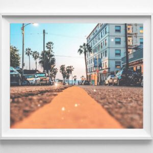 Venice Beach Photography Photographic Prints, Set of 4, Unframed, Lifeguard Stand, Downtown, Aerial Art Decor Poster Sign, 8x10