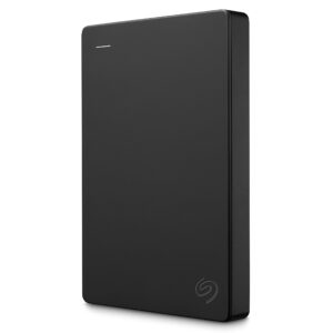 seagate portable 5tb external hard drive hdd – usb 3.0 for pc, mac, ps4, & xbox - 1-year rescue service (stgx5000400), black