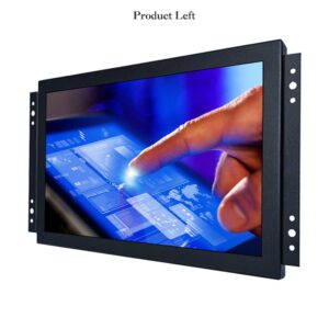 iChawk 10.1" inch PC Display 1280x800 16:10 720p Widescreen HDMI-in VGA USB Metal Shell Embedded Open Frame Driver Free Ten-Point Capacitive Touch Monitor LCD Screen with Built-in Speaker K101MT-59C