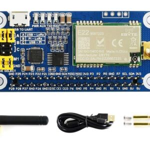 SX1262 LoRa HAT Covers 915MHz Frequency Band with Spread Spectrum Modulation Supports Raspberry Pi 1 2 3 4 Series Boards with UART Interface for STM32 @XYGStudy