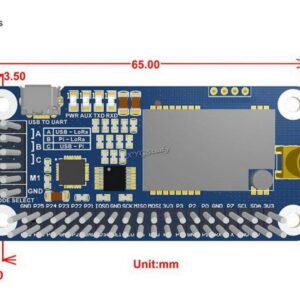 SX1262 LoRa HAT Covers 915MHz Frequency Band with Spread Spectrum Modulation Supports Raspberry Pi 1 2 3 4 Series Boards with UART Interface for STM32 @XYGStudy