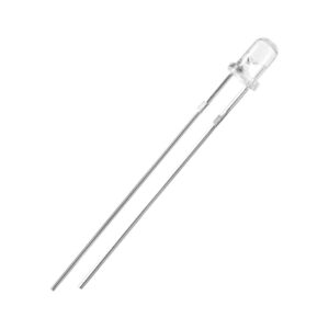 uxcell 20pcs photosensitive diode photodiodes light sensitive sensors, 3mm clear round head receiver diode