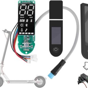 GLDYTIMES M365 Pro Dashboard Replacement for Xiaomi M365 Pro Electric Scooter Circuit Board Upgraded Version Circuit Board and Clear Screen Cover