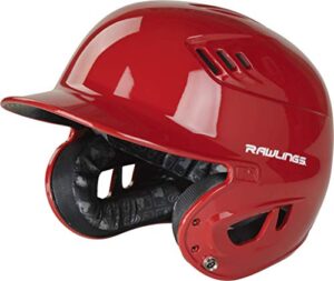 rawlings | r16 velo baseball batting helmet | senior (6 7/8" - 7 5/8") | scarlet