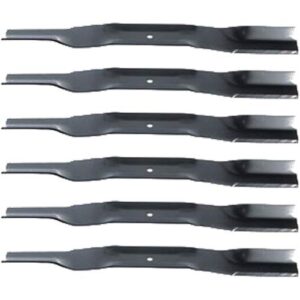 (6 pack) premium medium lift replacement xht lawn mower blade fits toro/wheel horse 1089764 | 21.718752" x 2.25" / 0.4375" hole