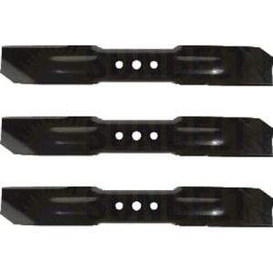 (3 pack) premium medium lift replacement xht lawn mower blade fits toro/wheel horse 612543-03 | 20.875" x 3" / 0.625" hole