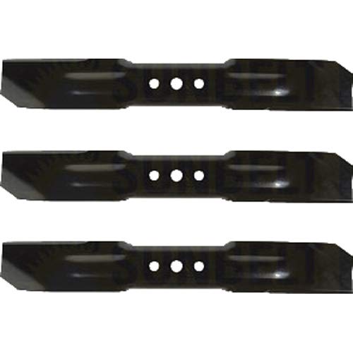 (3 Pack) Premium Medium Lift Replacement XHT Lawn Mower Blade Fits Toro/Wheel Horse 612543-03 | 20.875" x 3" / 0.625" Hole