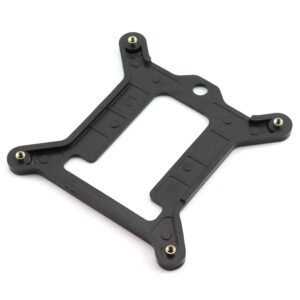 ruiling 2pcs plastic backplate for intel lga 1150 1151 1155 1156 cpu bracket holder cpu heatsink cooling radiator base 75x75mm