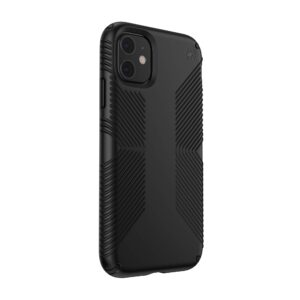 Speck Products Presidio Grip iPhone 11 Case, Black/Black