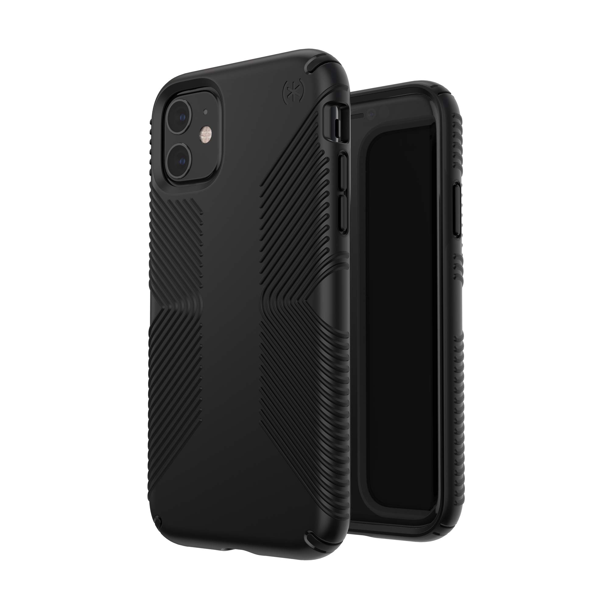 Speck Products Presidio Grip iPhone 11 Case, Black/Black