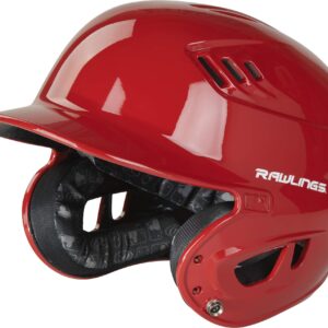 Rawlings | R16 VELO Baseball Batting Helmet | Junior (6 3/8" - 7 1/8") | Scarlet