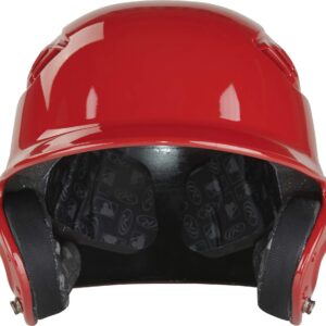 Rawlings | R16 VELO Baseball Batting Helmet | Junior (6 3/8" - 7 1/8") | Scarlet