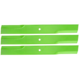 8TEN LawnRAZOR Mower Blade Set for Toro Z200 Groundmaster Z Master 44-6250 106-0629 108-1124 62 inch Deck (Medium Lift)