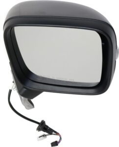 kool-vue mirror driver side compatible with 2007-2012 hyundai santa fe power glass - hy1320153