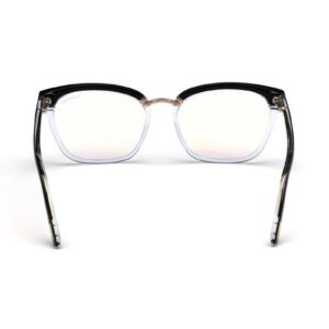 Tom Ford Women's Eyeglasses TF5550-B TF/5550-B Black/Crystal Optical Frame 54mm