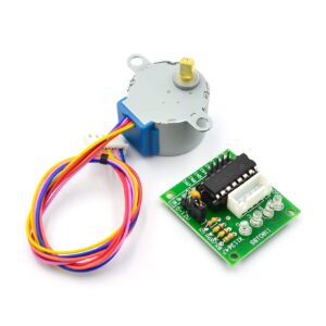 5v 4-phase stepper step motor + driver board uln2003 with drive test module machinery board for arduino raspberry pi kit