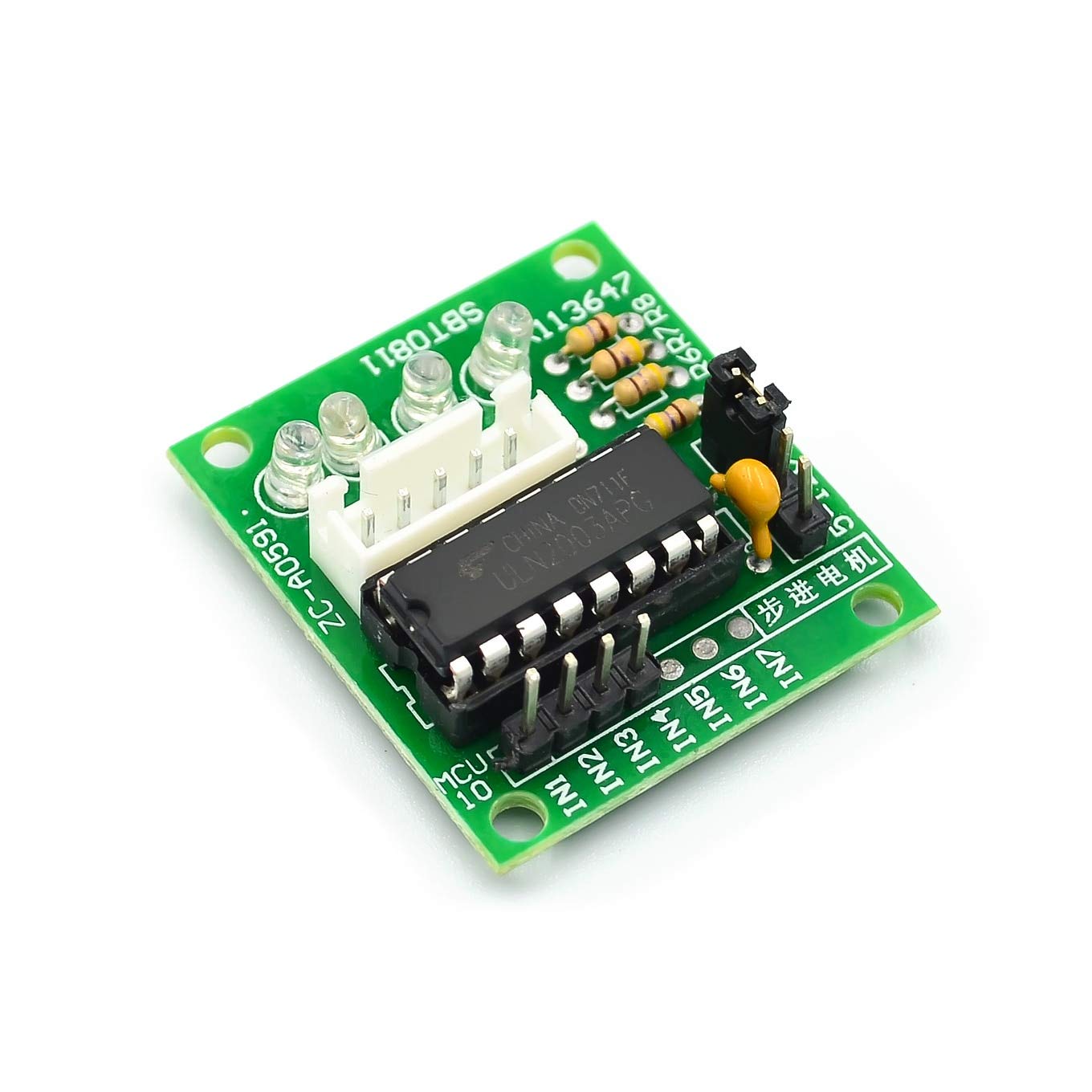 5V 4-Phase Stepper Step Motor + Driver Board ULN2003 with Drive Test Module Machinery Board for arduino Raspberry pi kit