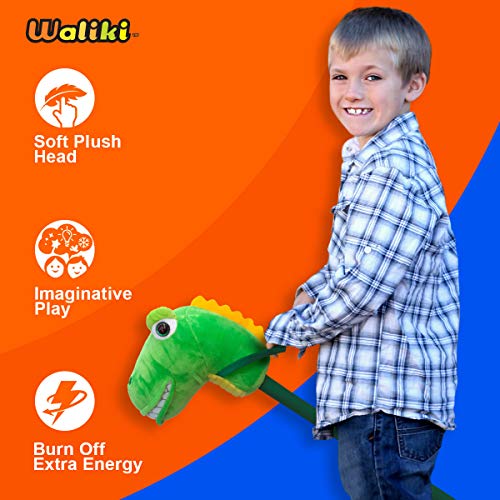 WALIKI Stick Horse Dinosaur Lala | Plush for Kids & Toddlers