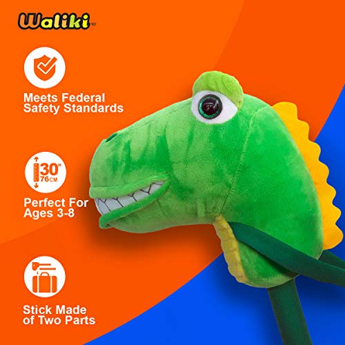 WALIKI Stick Horse Dinosaur Lala | Plush for Kids & Toddlers