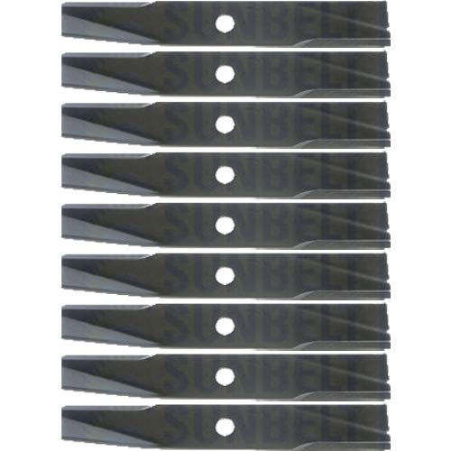 (9 Pack) Premium Medium Lift Replacement XHT Lawn Mower Blade Fits Toro/Wheel Horse 106636 | 13.875" x 2" / 0.75" Hole