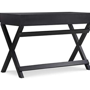 Linon Home Décor Jaycee Black Writing Desk