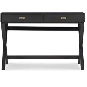 Linon Home Décor Jaycee Black Writing Desk